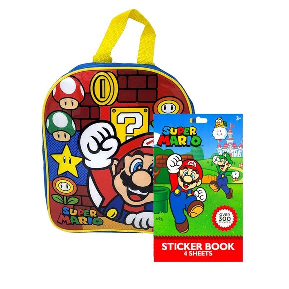 Nintendo | Accessories | Mario 1 Backpack Mini 1up Life W Super 4 Sheet ...